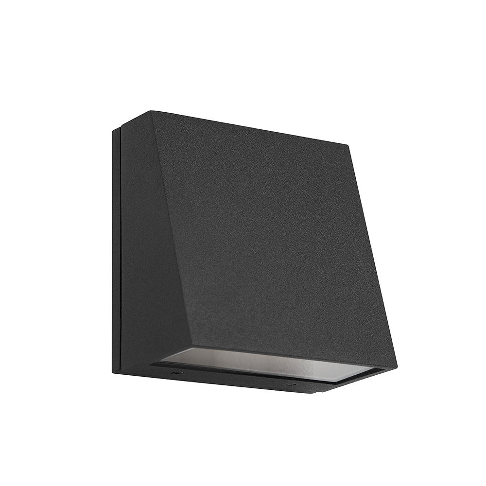 Luminario LED para sobreponer en muro de uso exterior EL-4502.C Illux ...