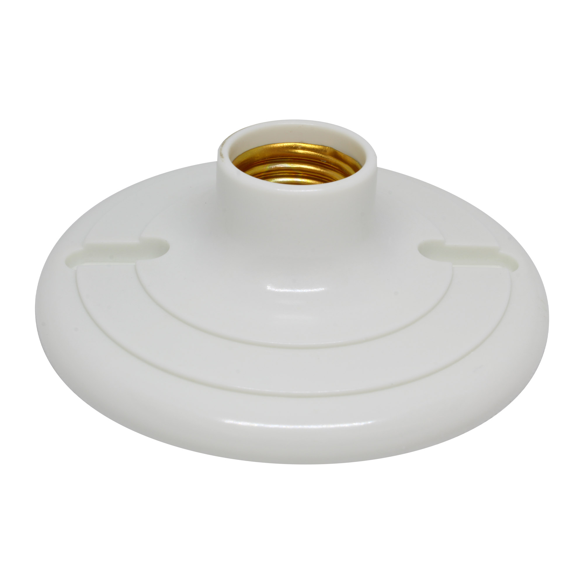 Portalámpara 4” Base Cerrada de Baquelita Blanco 660 W / 60 Hz / 15 A ...