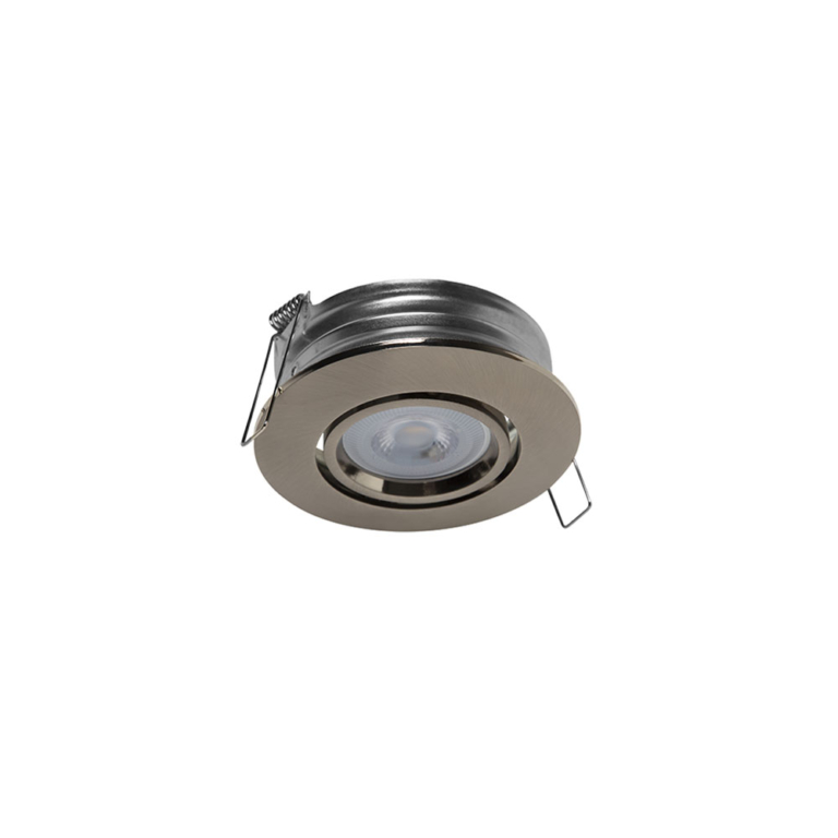 Luminario downlight dirigible redondo para empotrar en techo TH-4221 Illux - Illux Diseña Tu ...