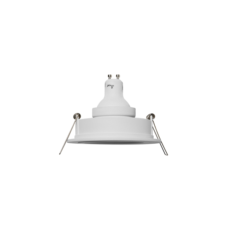 Luminario downlight redondo para empotrar en techo opera lámpara MR16 TH-1226 Illux - Illux ...