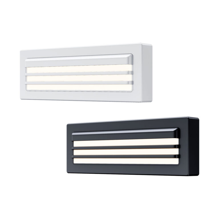 Luminaria LED para sobreponer en muro, de uso en exterior ML-7406 Illux ...