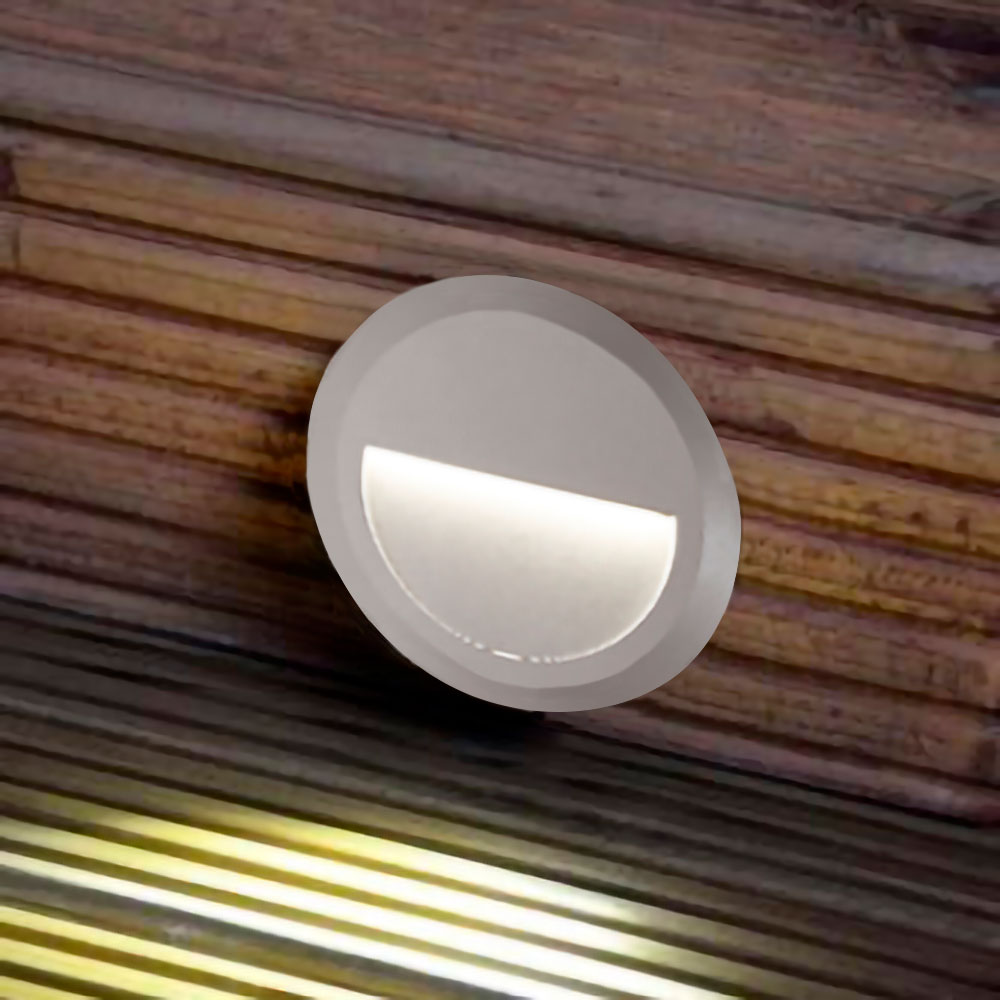 Luminaria LED para sobreponer en muro, de uso en exterior ML-7402 Illux ...