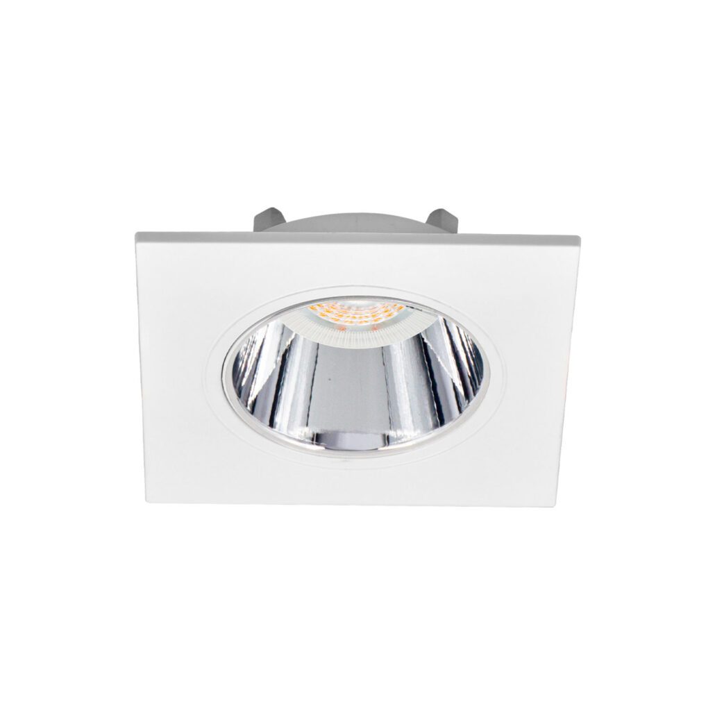 Luminaria downlight cuadrada dirigible para empotrar en techo TL-2912 Illux - Illux Diseña Tu ...