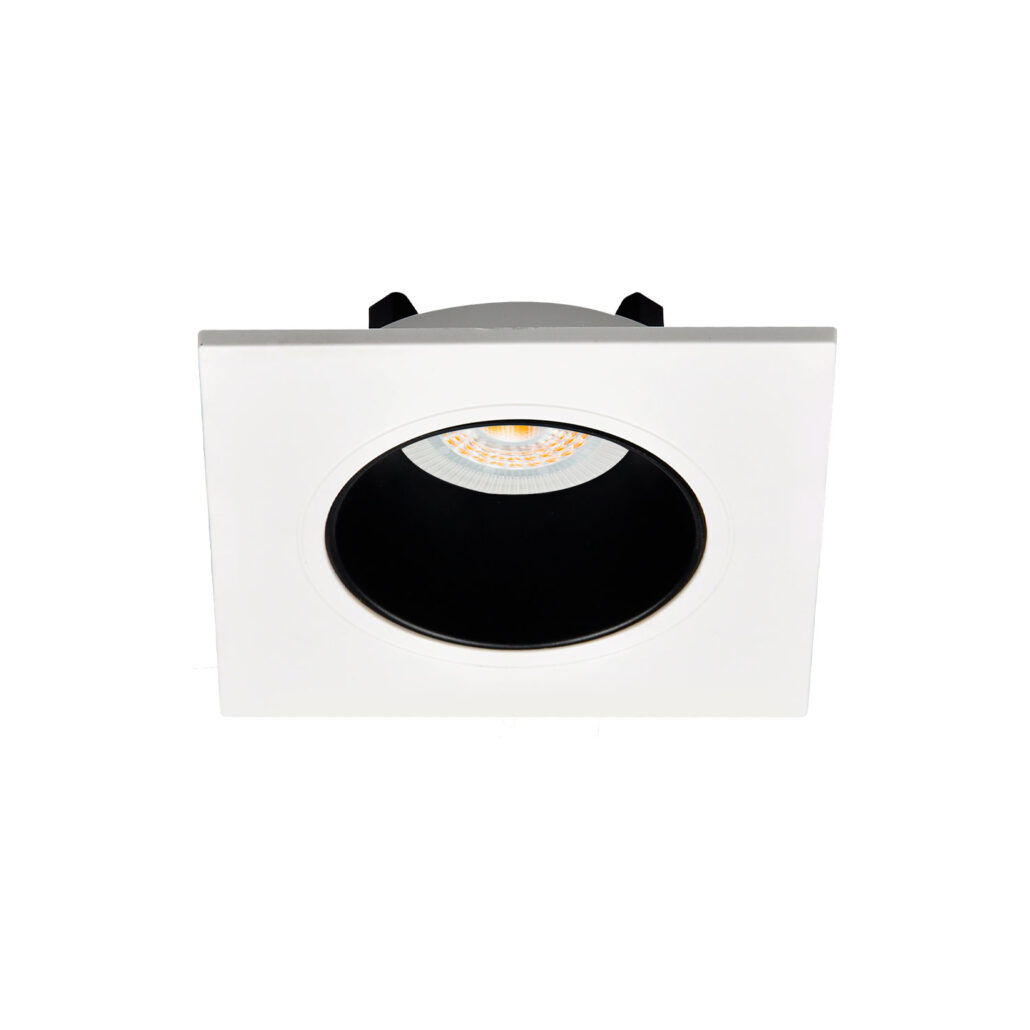 Luminaria downlight cuadrada dirigible para empotrar en techo TL-2912 Illux - Illux Diseña Tu ...