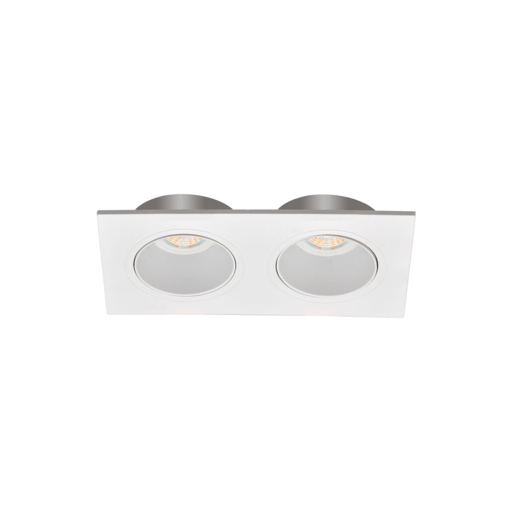 Luminaria downlight cuadrada dirigible para empotrar en techo TL-2913 Illux - Illux Diseña Tu ...