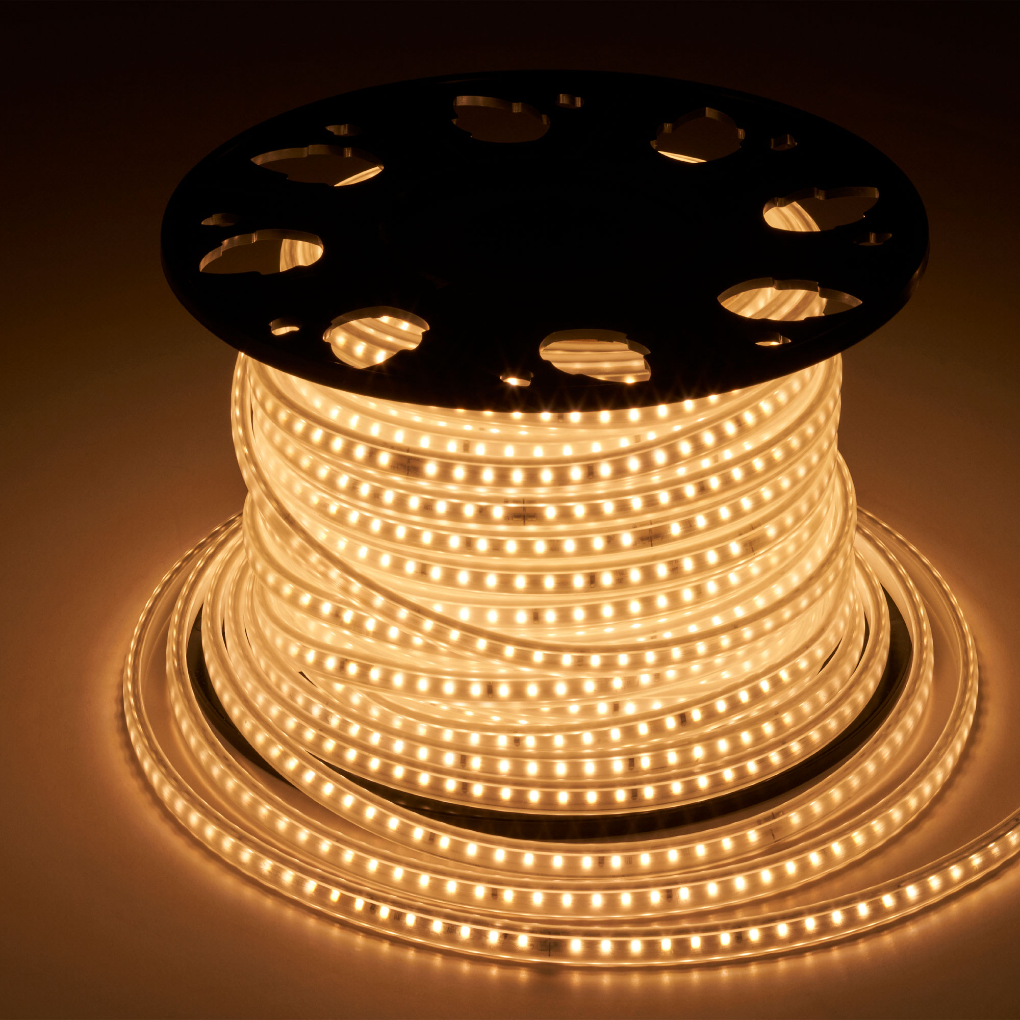 Tira LED PEGASUS para sobreponer en muro con funda de silicon Atenuable ...